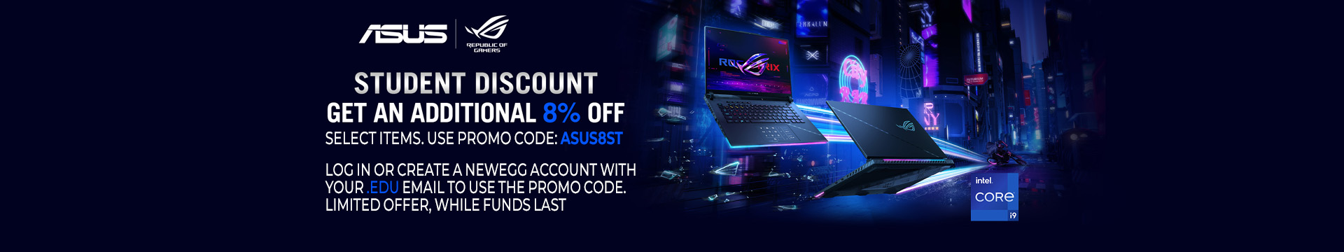 ASUS Student Discounts | Newegg.com